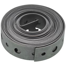 HVAC Support Strap 100-Foot Galvanized Metal Strapping - 3/4 Inch Heavy ...