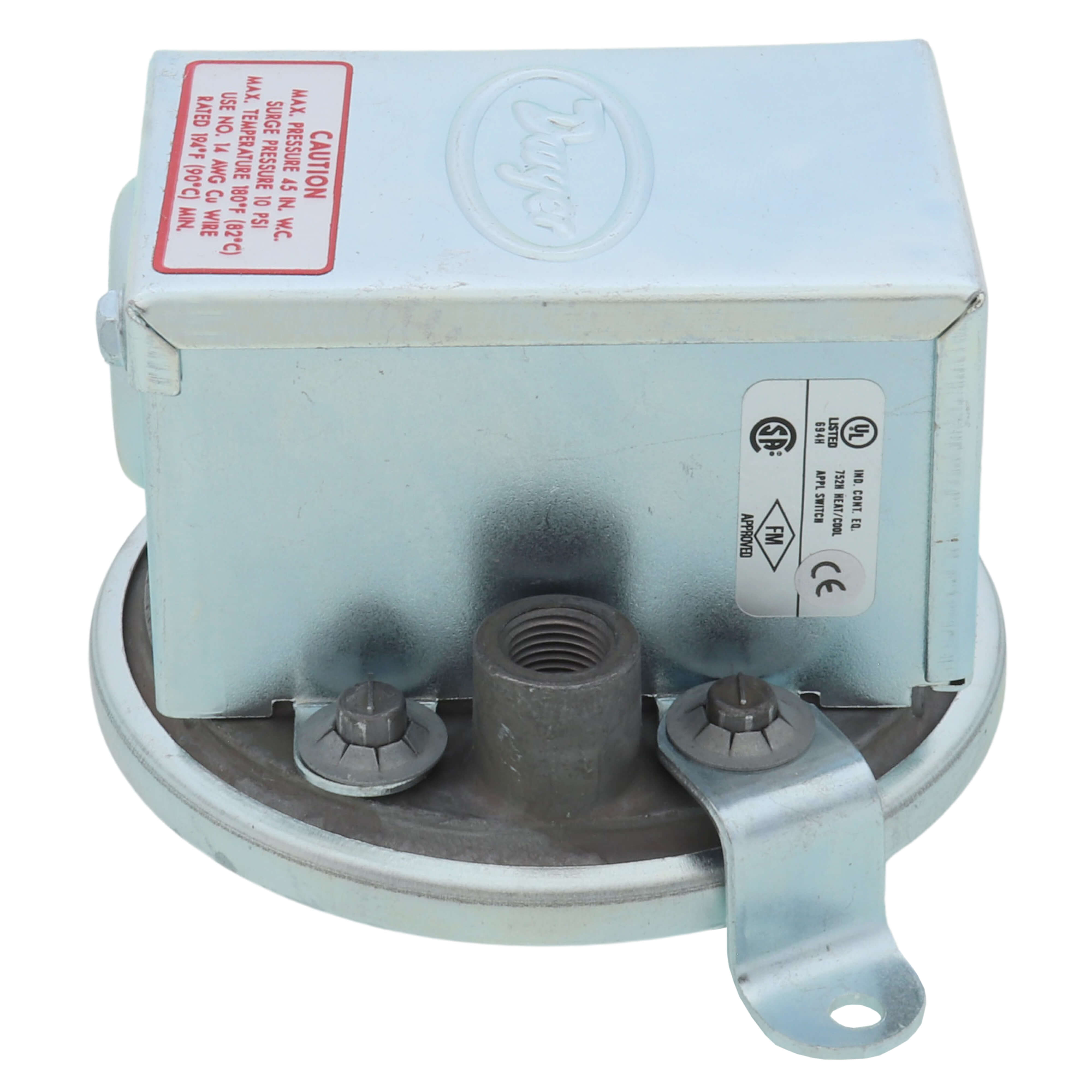 1910-5 Model Dwyer 1910-5 Differential Pressure Switch - 1.4-5.5 W.c ...
