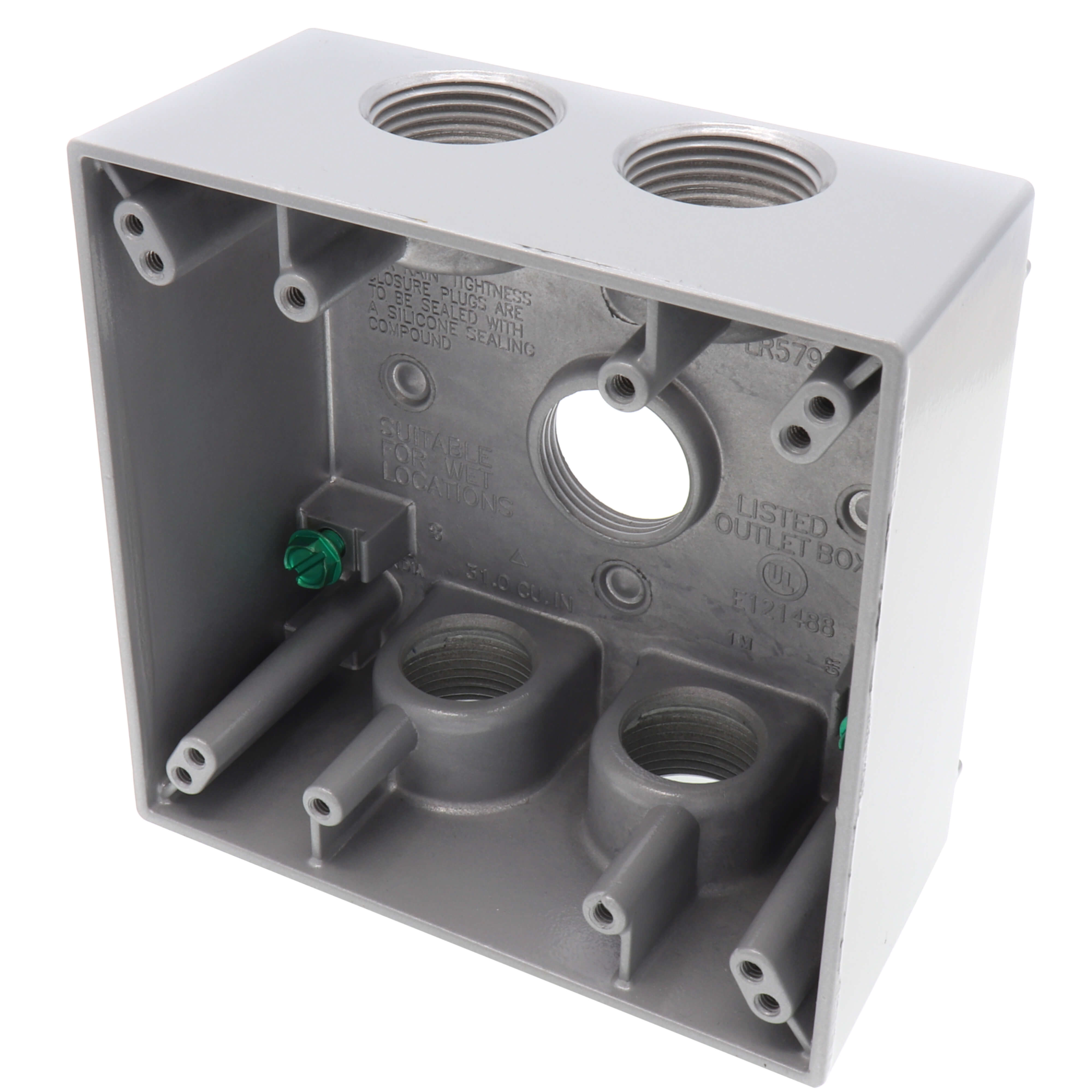 Red Dot Weatherproof Box
