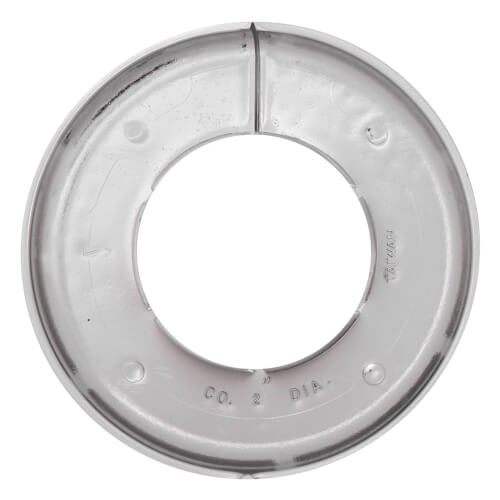 Split Ring Escutcheon Plate 2pcs Wall Split Flange, 2"/51mm
