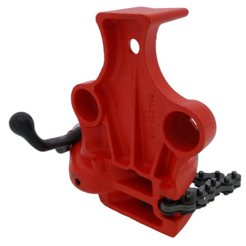 Hitch Vise Ridgid BC510 Bench Chain Vise - Heavy-Duty Workshop Clamping ...
