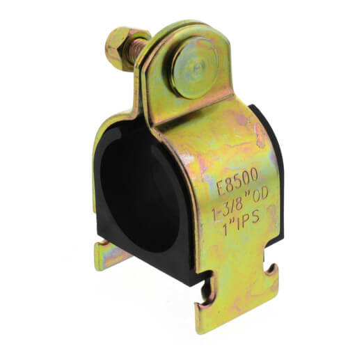 (4434) 014N018 1/2 OD Cushion Pipe Clamps Unistrut (Copper,