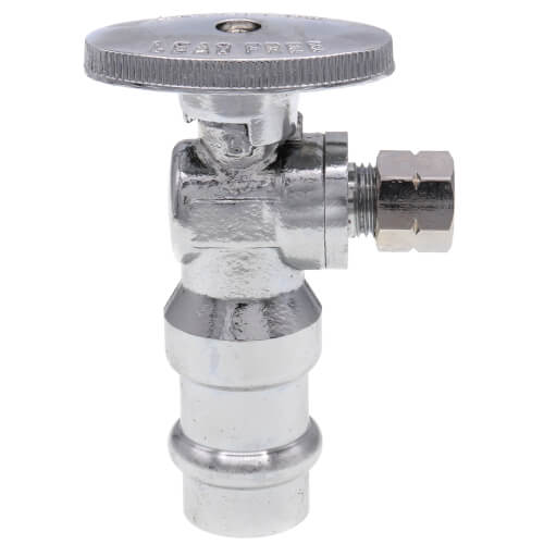 Quarter Turn Stop Valve 1/4 Turn Press Straight Stop Valve, 1/2 ...