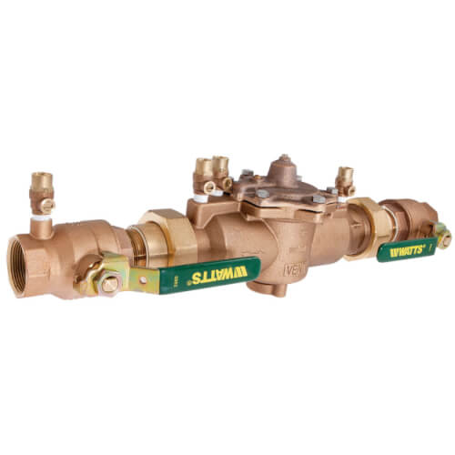 Reduced Pressure Backflow Preventer Installation